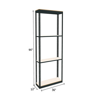 Boltless Shelving: 450 lb. Capacity Per Particle Board Shelf | BuyRack ...