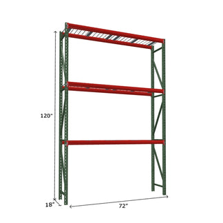 Starter Unit with Wire Mesh Decking | BuyRack.com – Buy Rack