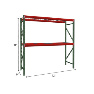 Starter Unit with Wire Mesh Decking | BuyRack.com – Buy Rack